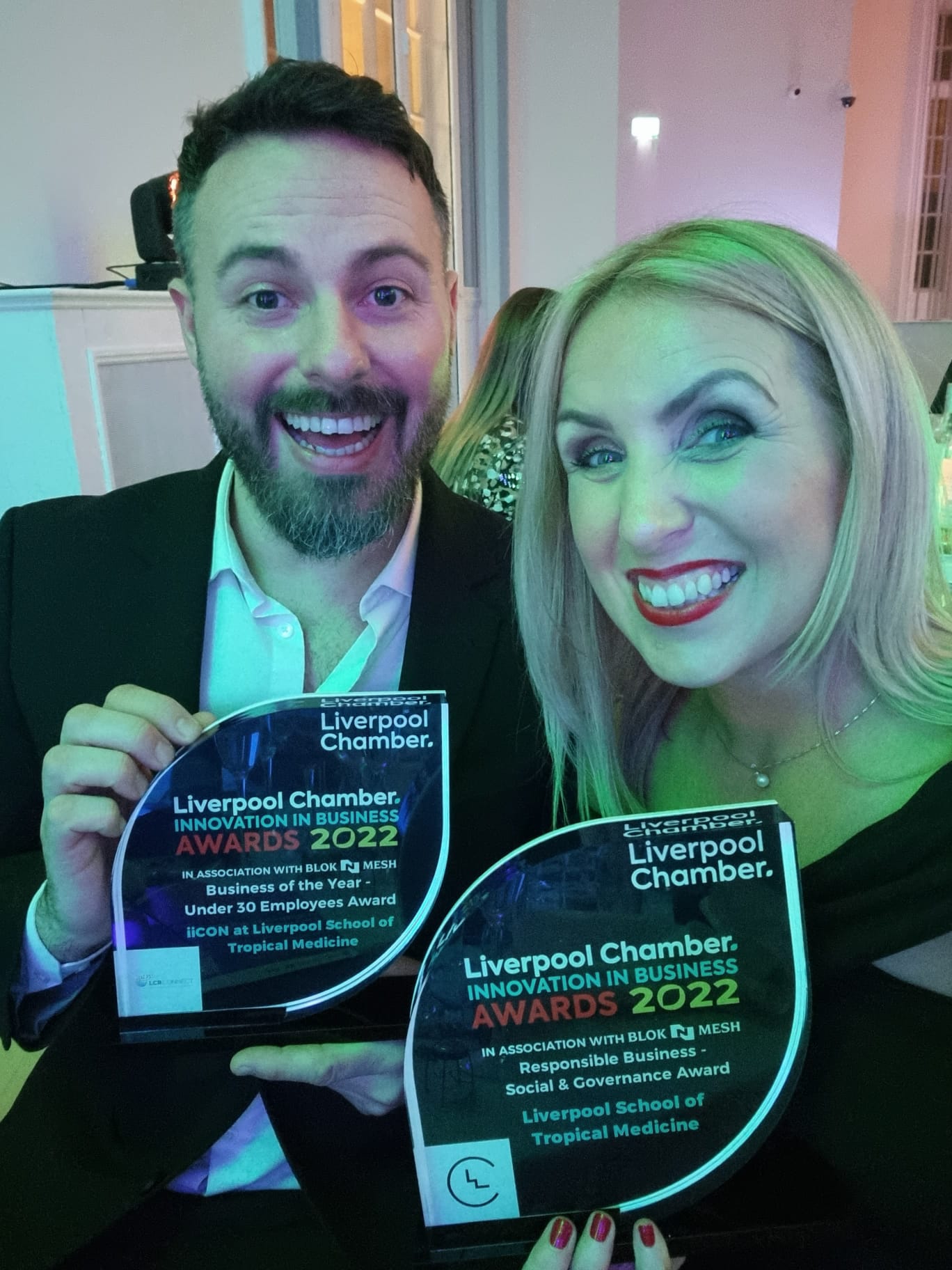LSTM celebrates winning two awards at Liverpool Chamber of Commerce ...