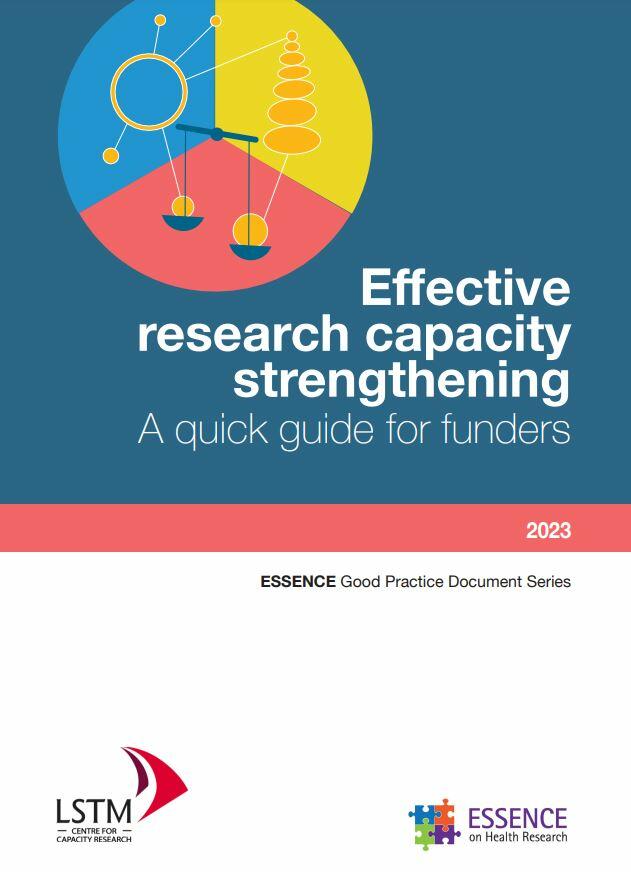 A quick guide for funders on effective research capacity strengthening ...